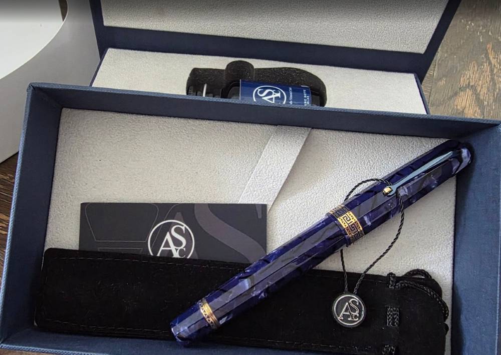 ASC Gran Gladiator Blue La Royale Celluloid Masterpiece Ltd Edition ...