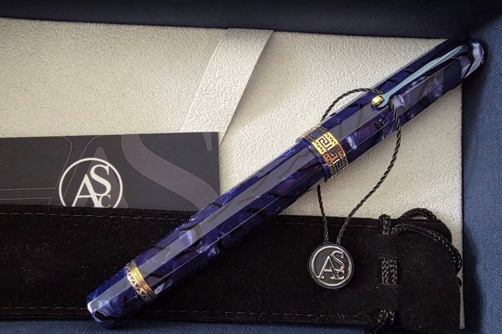 ASC Gran Gladiator Blue La Royale Celluloid Masterpiece Ltd Edition ...