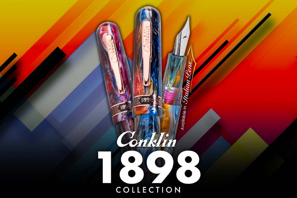 Conklin 1898 Fountain Pen Misto Purple Fountain Pen