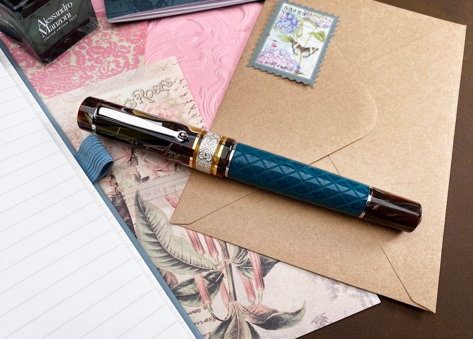 Delta Limited Edition Alessandro Manzoni Fountain Pen 14K Nib
