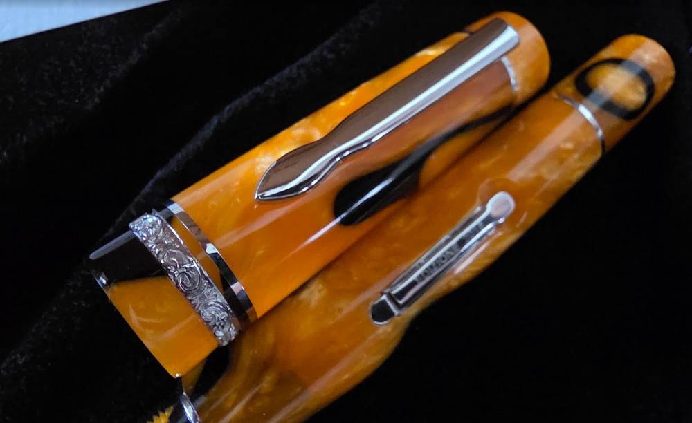 Delta Masterpiece Lever Filler Fountain Pen 14K Nib