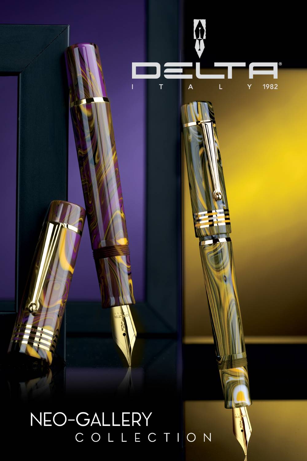 Delta Neo Gallery Marigold Fountain Pen