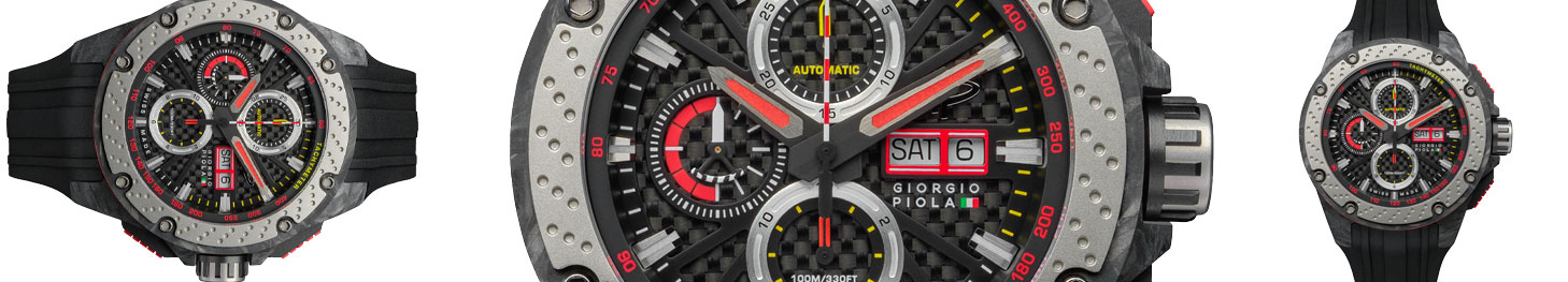 Giorgio Piola Watch G5 CARBON FIBER SPORT CHRONO WATCH
