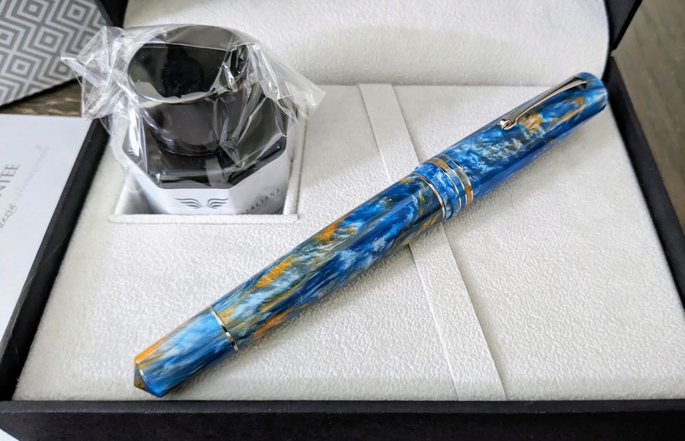 Leonardo Momento Zero Grande Iris Bespoke Edition Fountain Pen Only one Pen