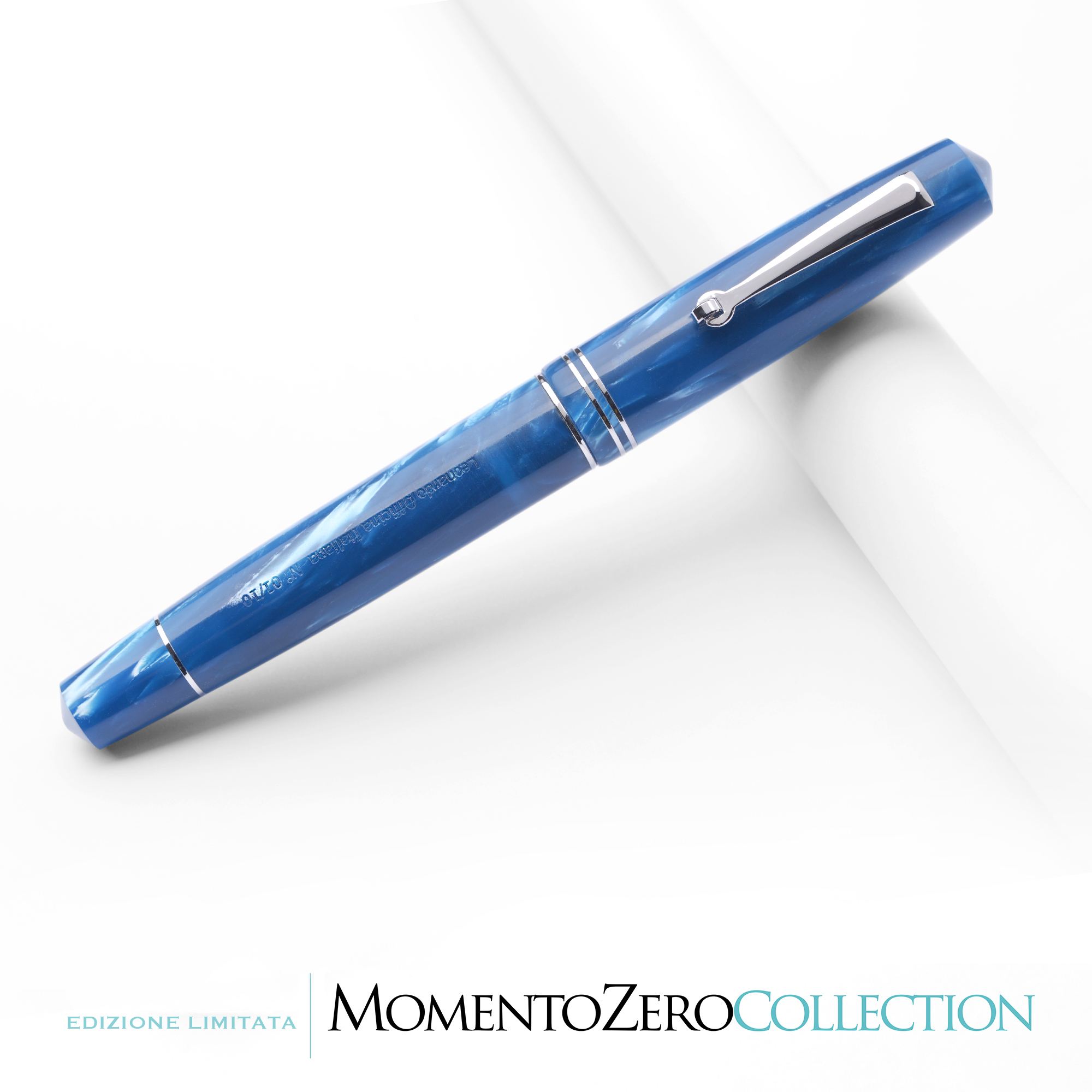 Leonardo Momento Zero blue Mediterraneo Celluloid (U.S.A Warranty)