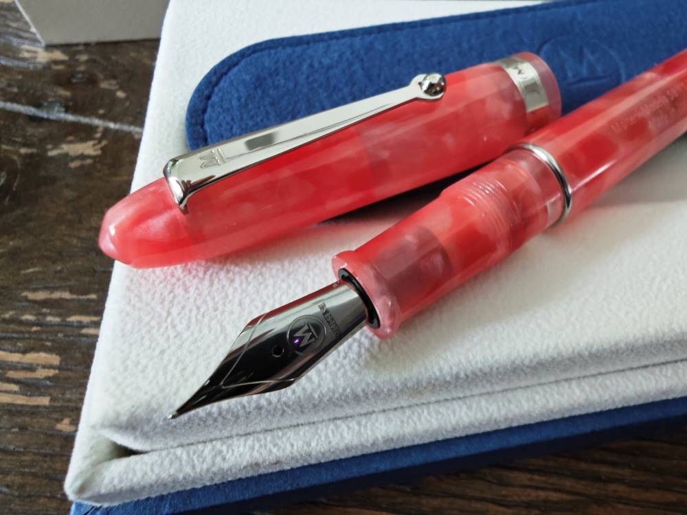 Molteni M58 Autumn Fountain Pen Jowo Nib Piston Filler Ink Window