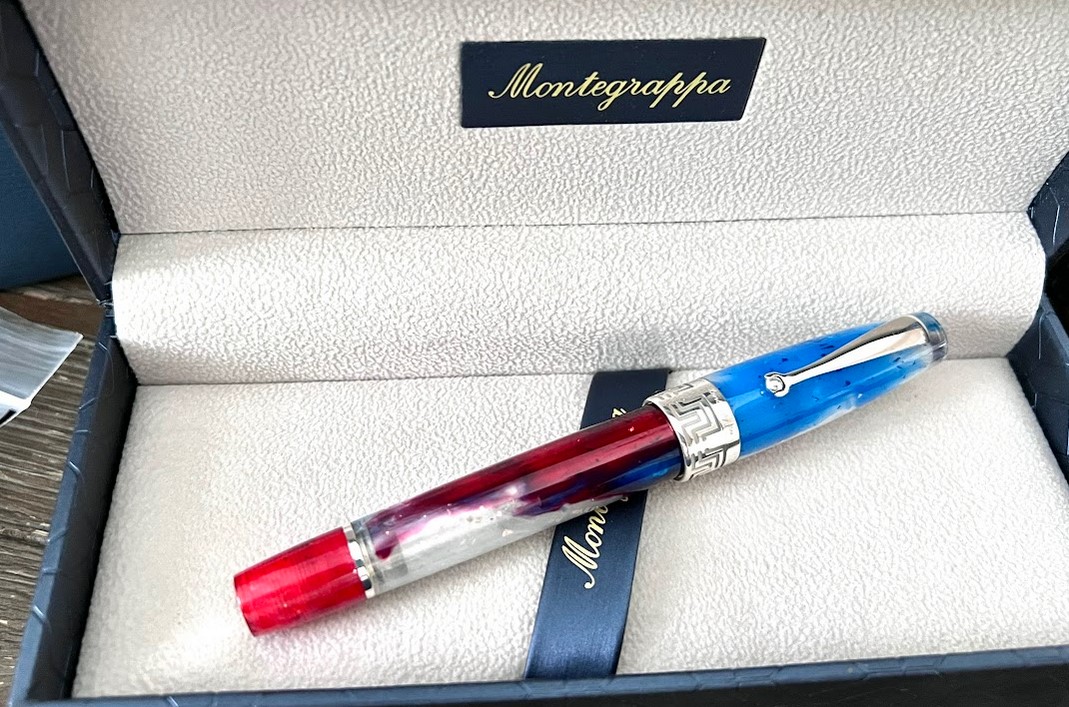 Montegrappa 1930 Extra Diamond Cast America Collection Fountain Pen