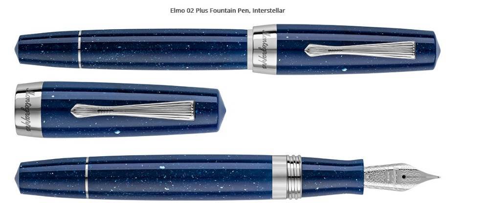 Montegrappa Elmo 02 Plus Interstellar Fountain Pen