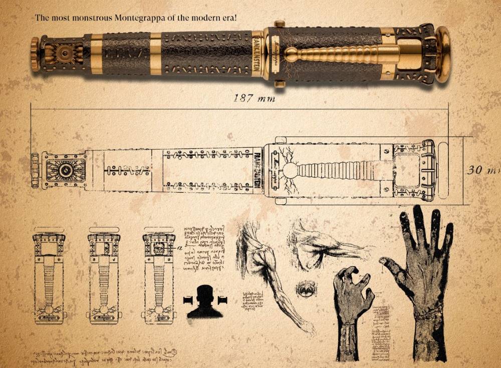 Montegrappa Frankenstein L.E.Collector Series/Universal Monsters ...