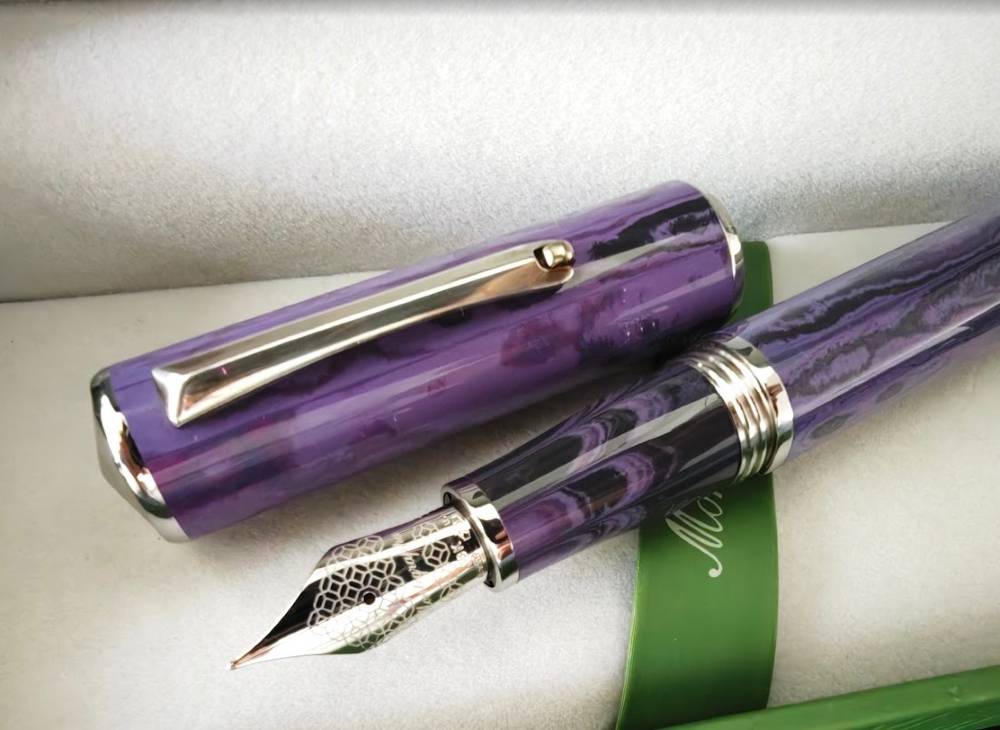 Montegrappa Master Arte Ebonite AP Artist Proof Fountain Pen