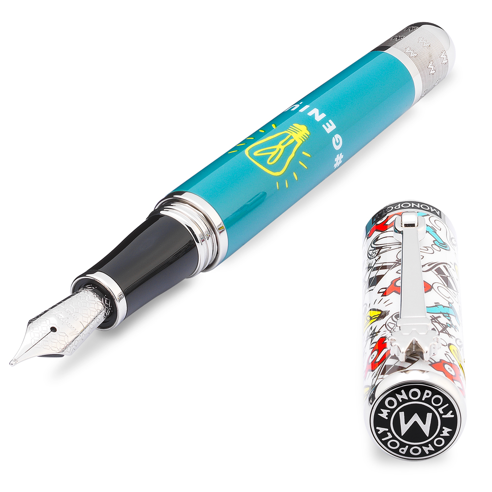 Montegrappa Monopoly Players Edition Genius Fountain Pen