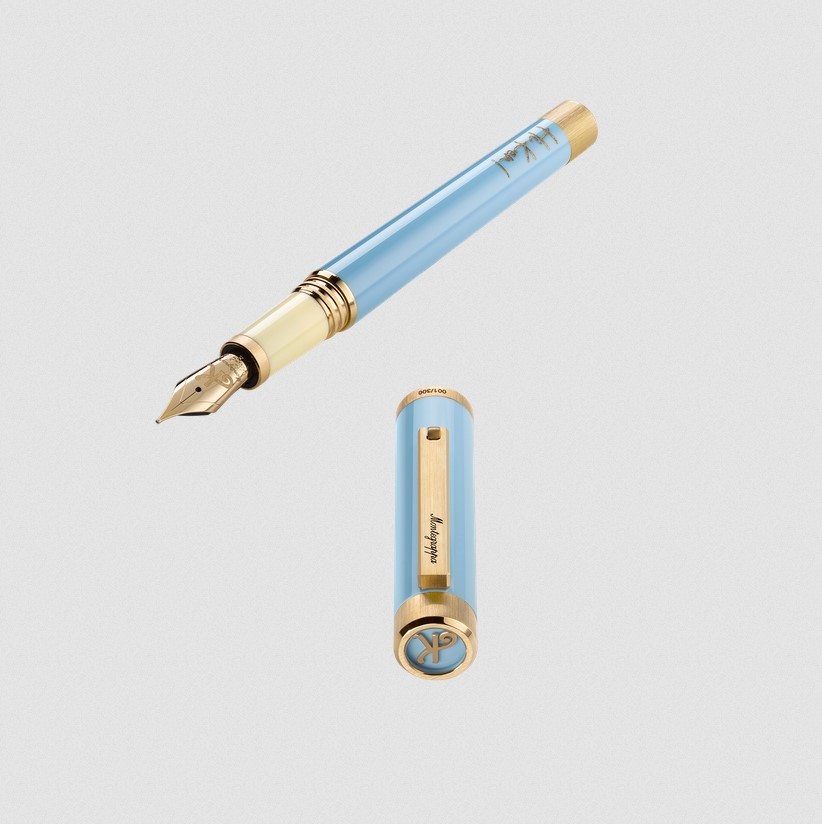 Montegrappa Barbie The Movie Collection Ken Fountain Pen