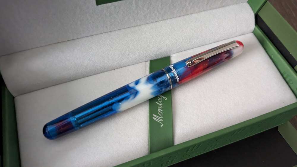 Montegrappa Elmo Bespoke America Fountain Pen Only Made One Pen