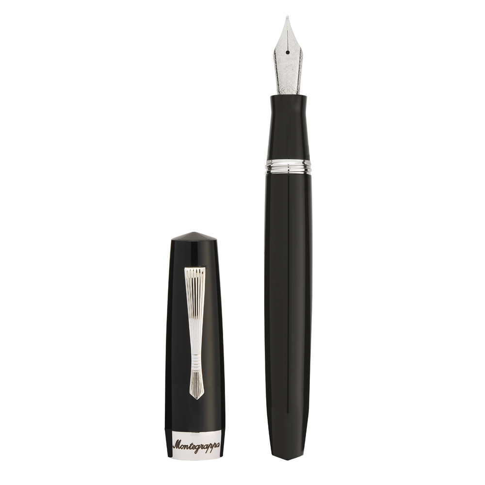 Montegrappa Elmo 2 Jet Black Fountain Pen