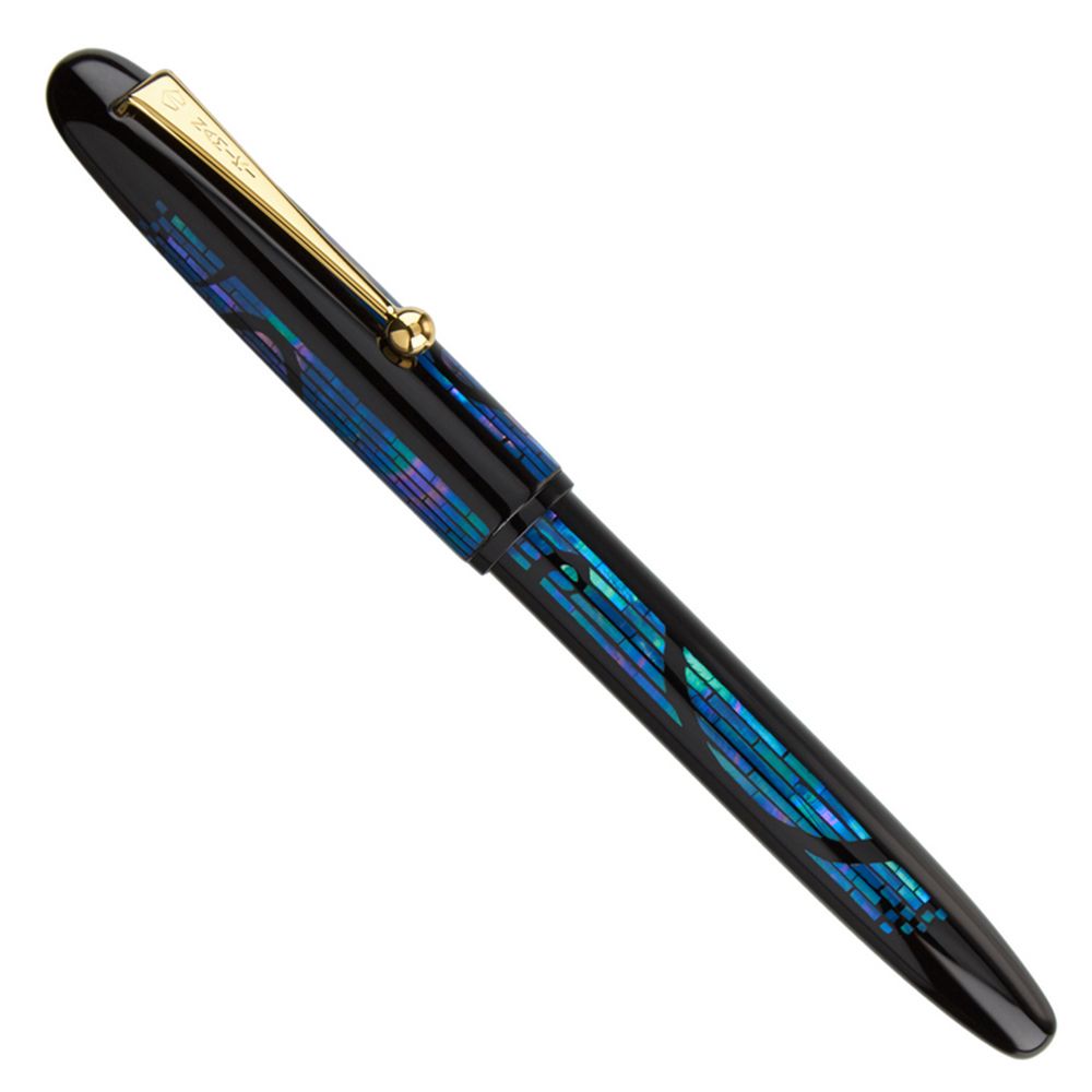 Pilot Namiki Yukari Nightline Moonlight Maki-e Raden Fountain Pen