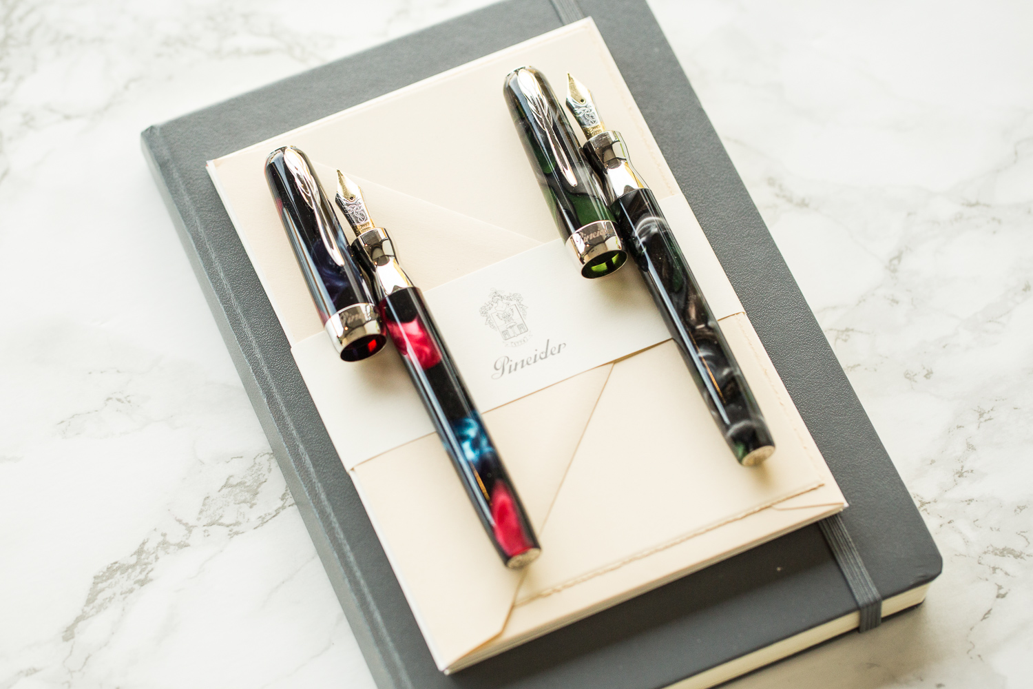 Pineider La Grande Belleza (Great Beauty) Fountain Pen Dolomite Green