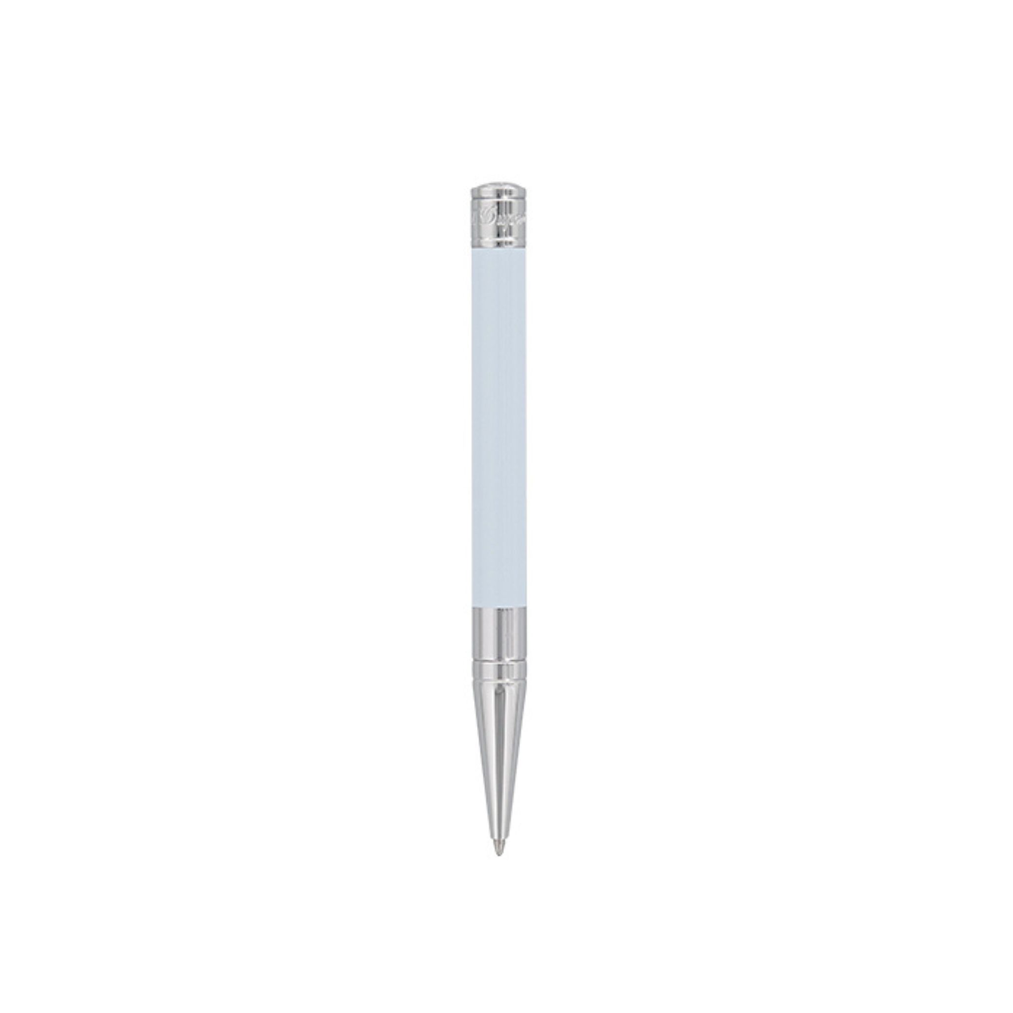 S.T. Dupont D-Initial Pastel Blue with palladium trims Ballpoint