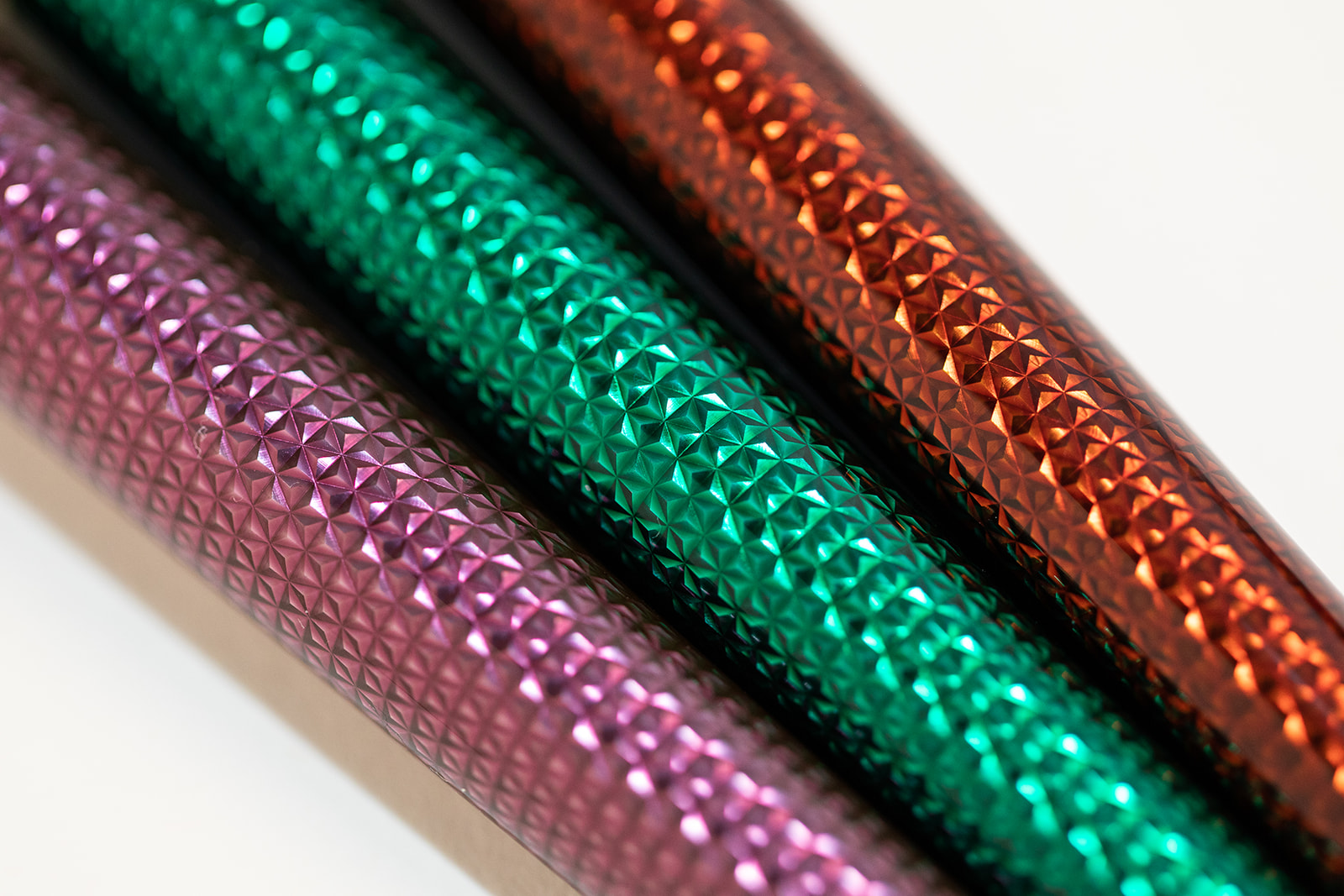 S.T. Dupont Firehead Guilloche Line D Large Amber Fountain Pen