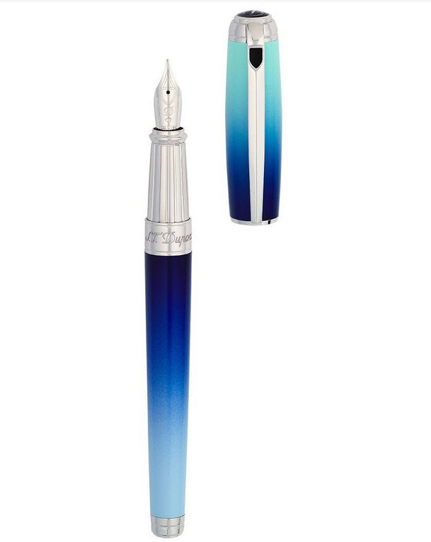 S.T. Dupont Line D Large Gradient Collection La Mer FP or RB SALE