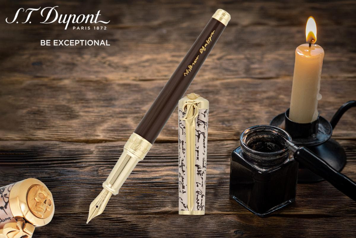 S.T. Dupont William Shakespeare Sword Fountain Pen
