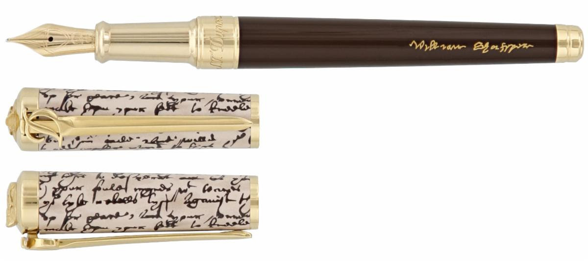 S.T. Dupont William Shakespeare Sword Fountain Pen
