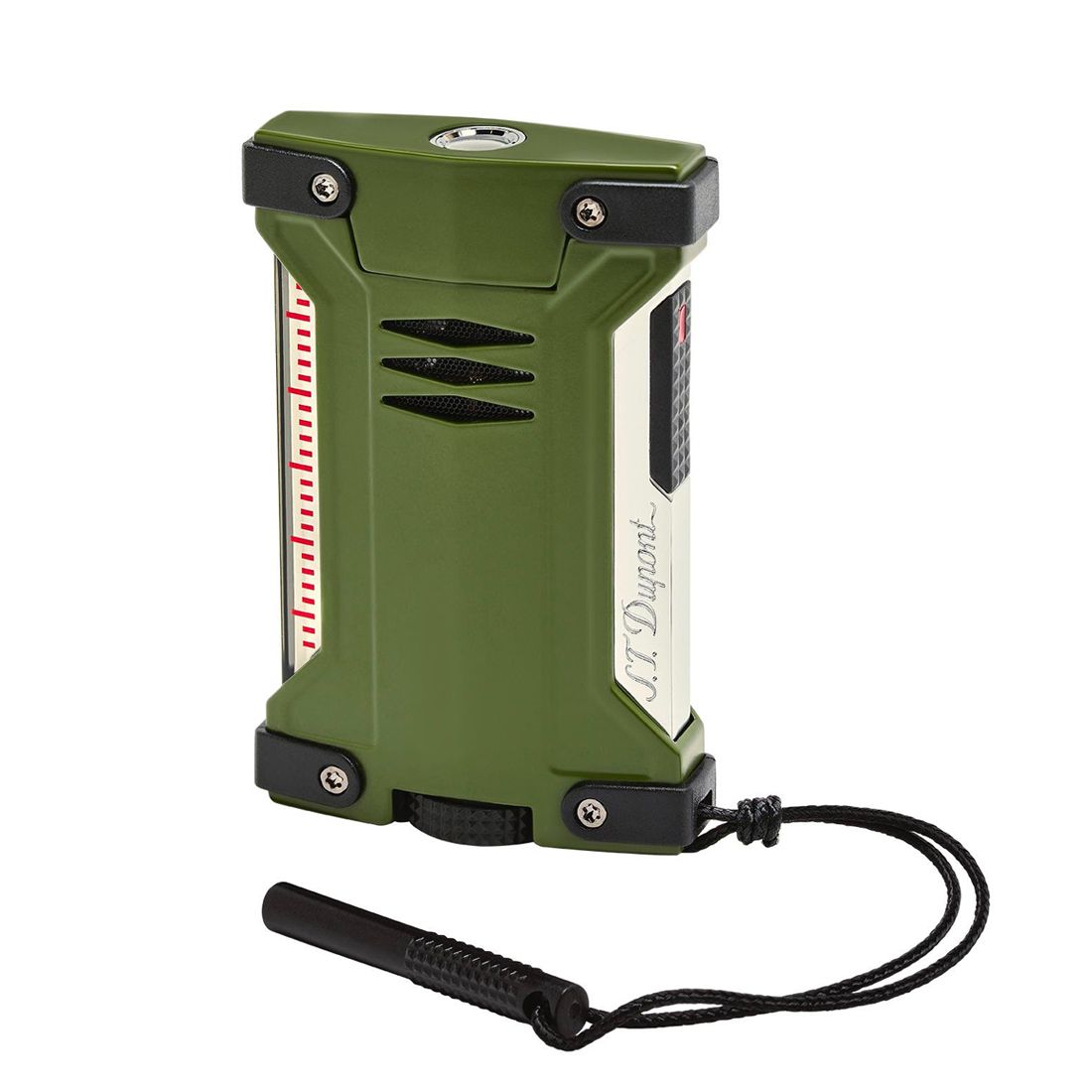 S.T. Dupont Defi Extreme Soft Flame Khaki Green