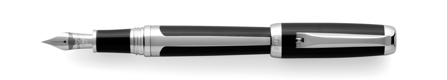 Tibaldi for Bentley GT Beluga Black Fountain Pen