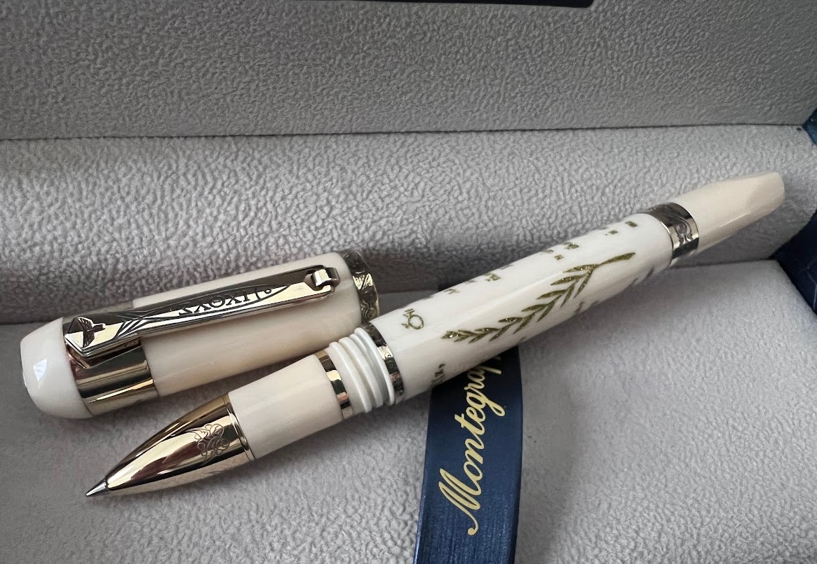 Tibaldi Our Father Rollerball Ivory PDA Ltd Edition