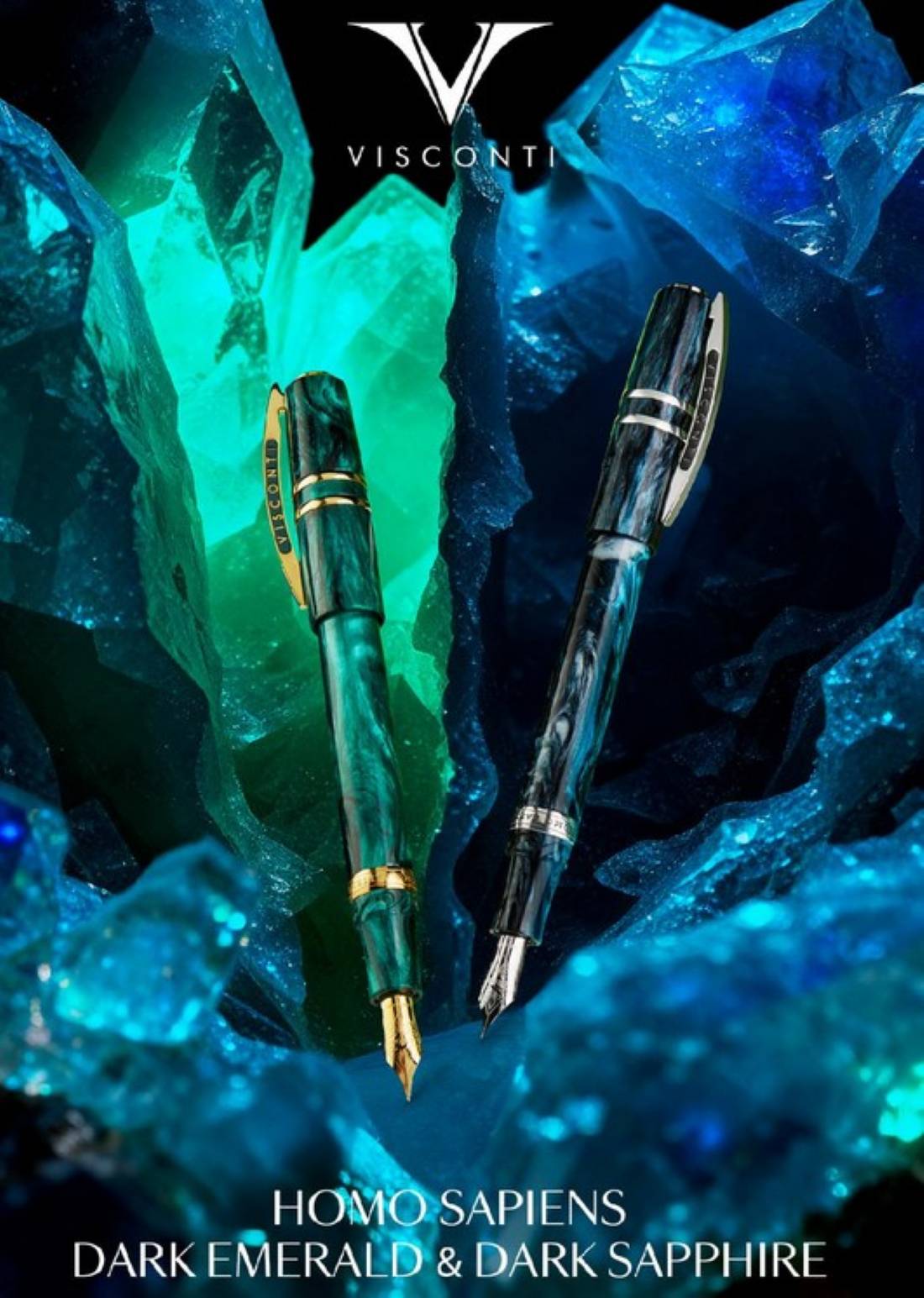 Visconti Homo Sapiens Ltd Edition Dark Emerald Fountain Pen SALE