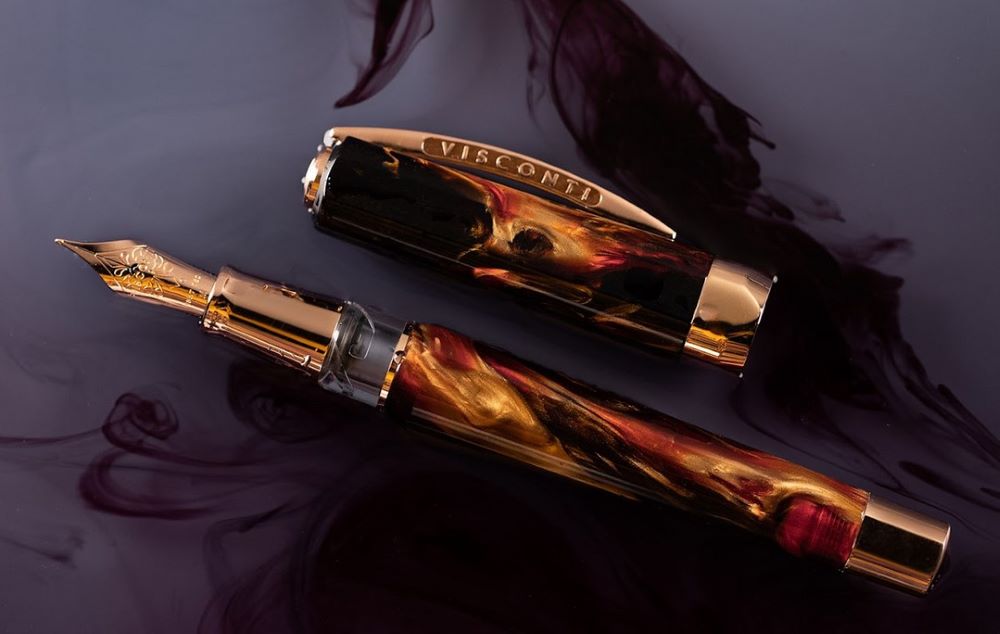 Visconti Opera Master Essence Firestorm Ltd Edition Fountain Pen SALE