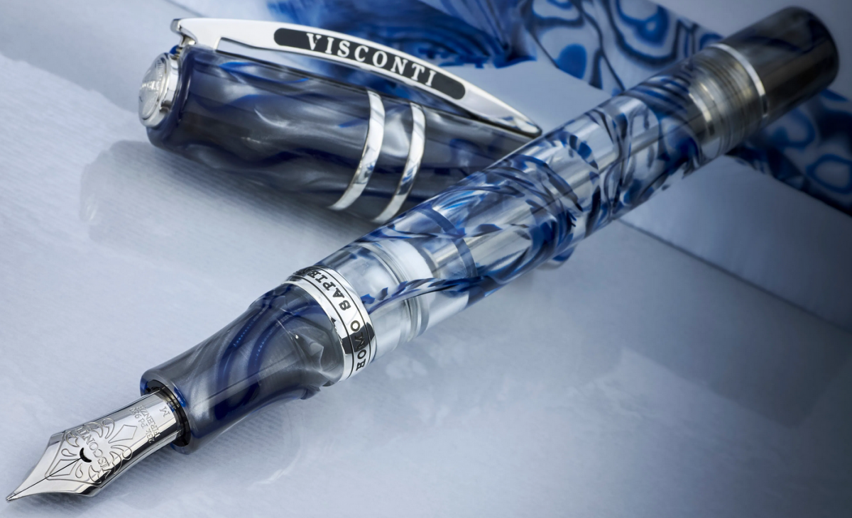 Visconti Homo Sapiens Demonstrator London Fog Fountain Pen