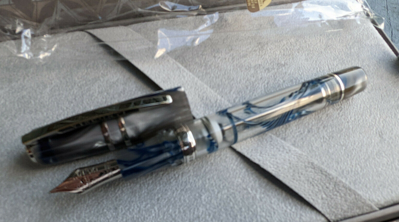 Visconti Homo Sapiens Demonstrator London Fog Fountain Pen