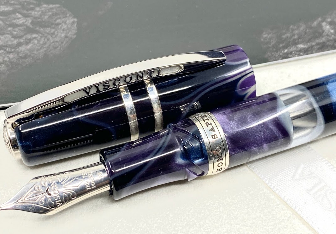 Visconti Homo Sapiens Midnight in Florence Fountain Pen
