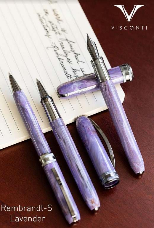 Visconti Rembrandt-S Collection Lavender Rollerball