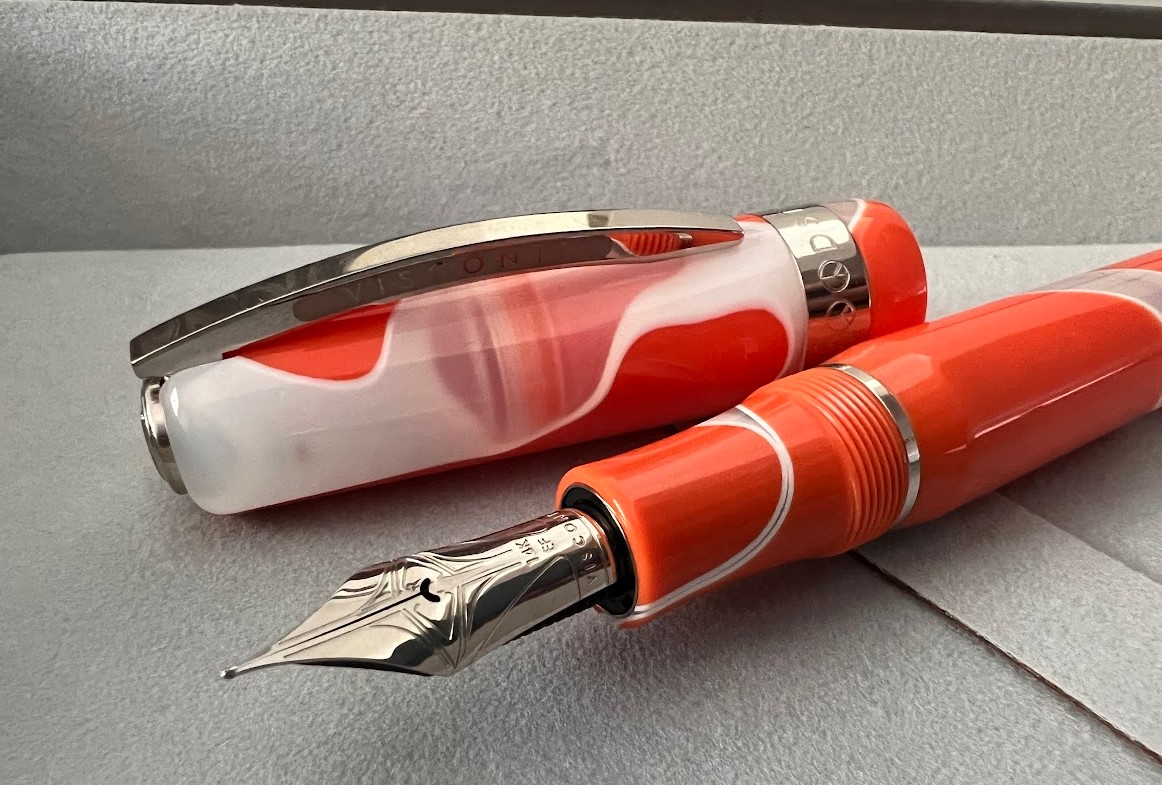 Visconti Limited Edition Woodstock Orange Sunshine Fountain Pen