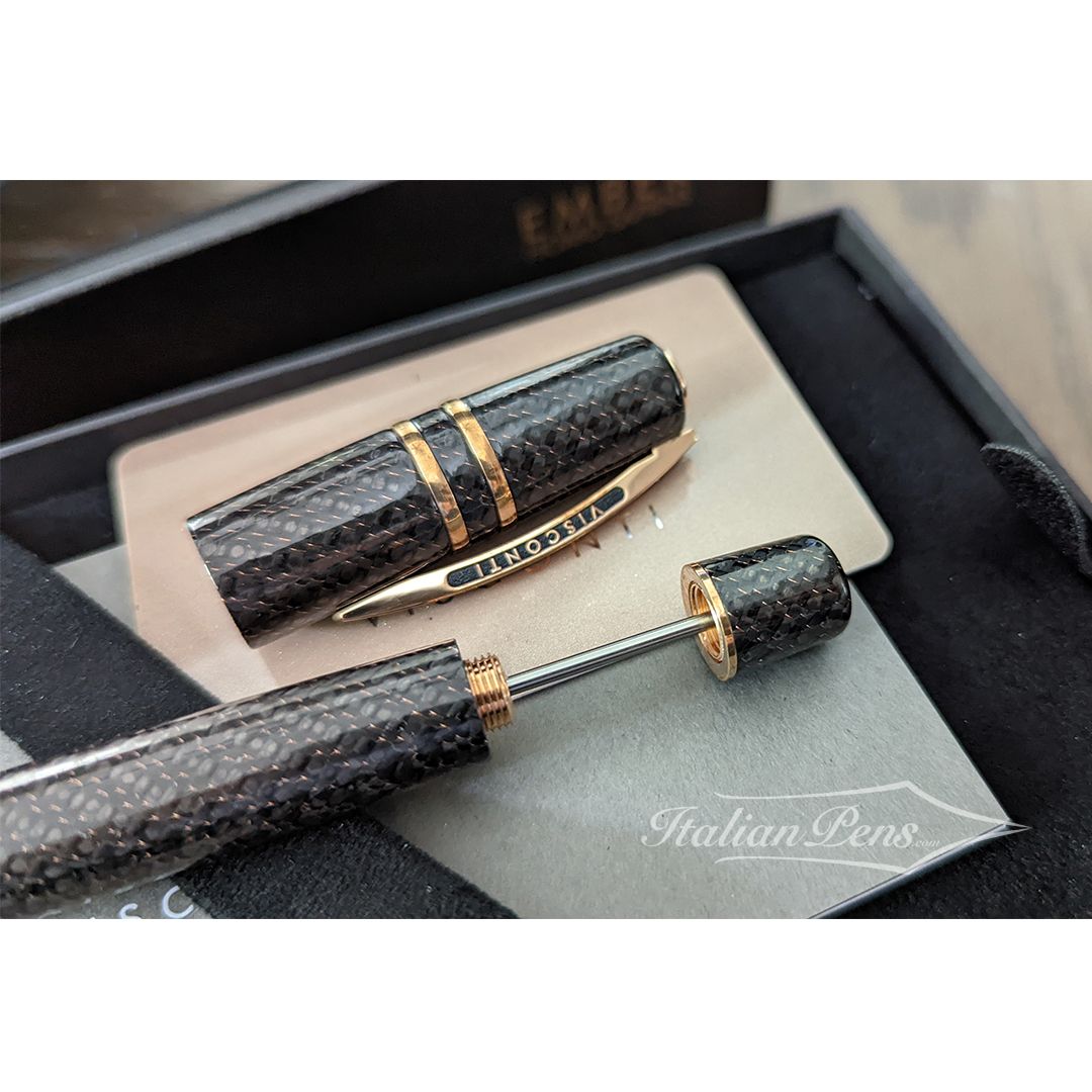 Visconti Homo Sapiens Ember Fountain Pen