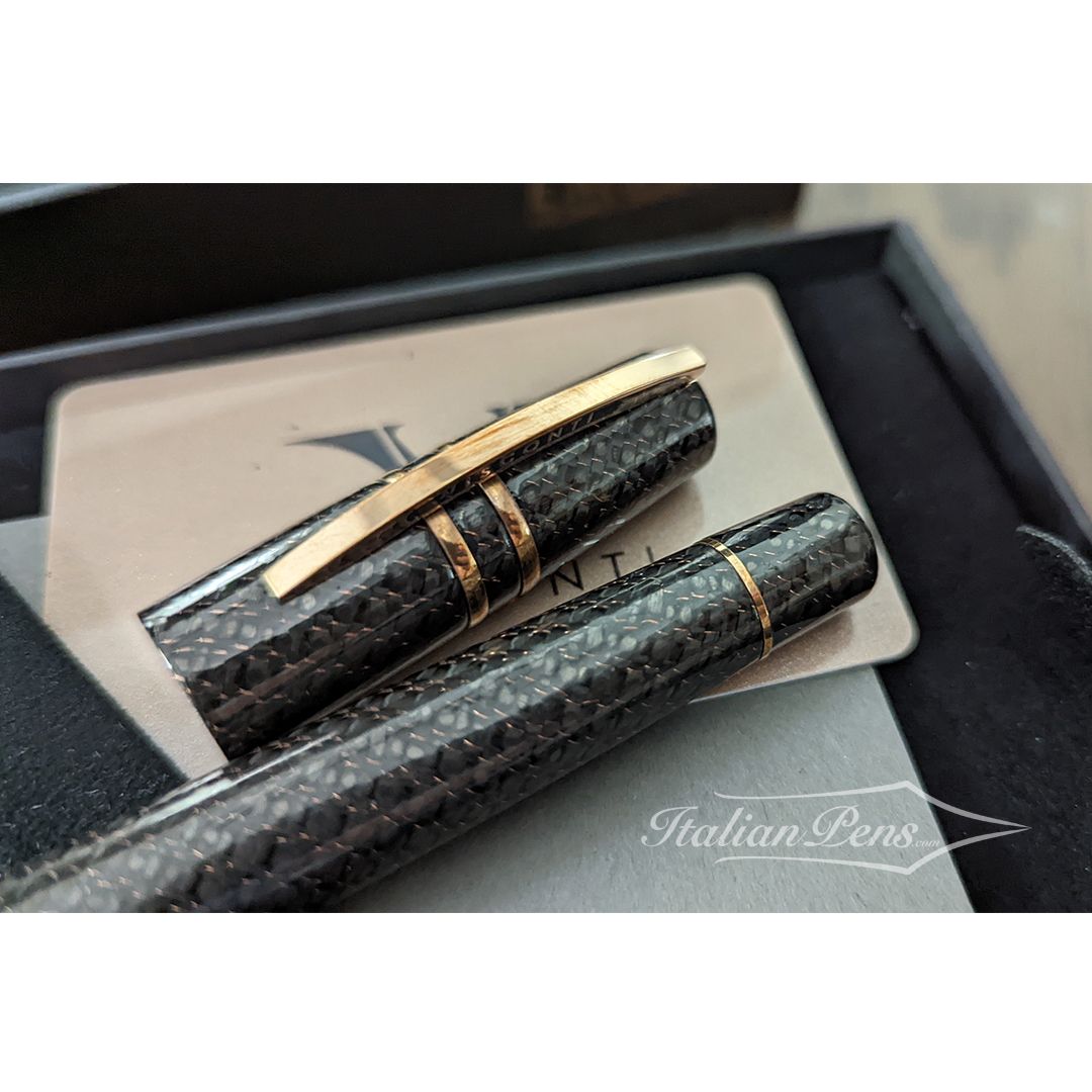 Visconti Homo Sapiens Ember Fountain Pen