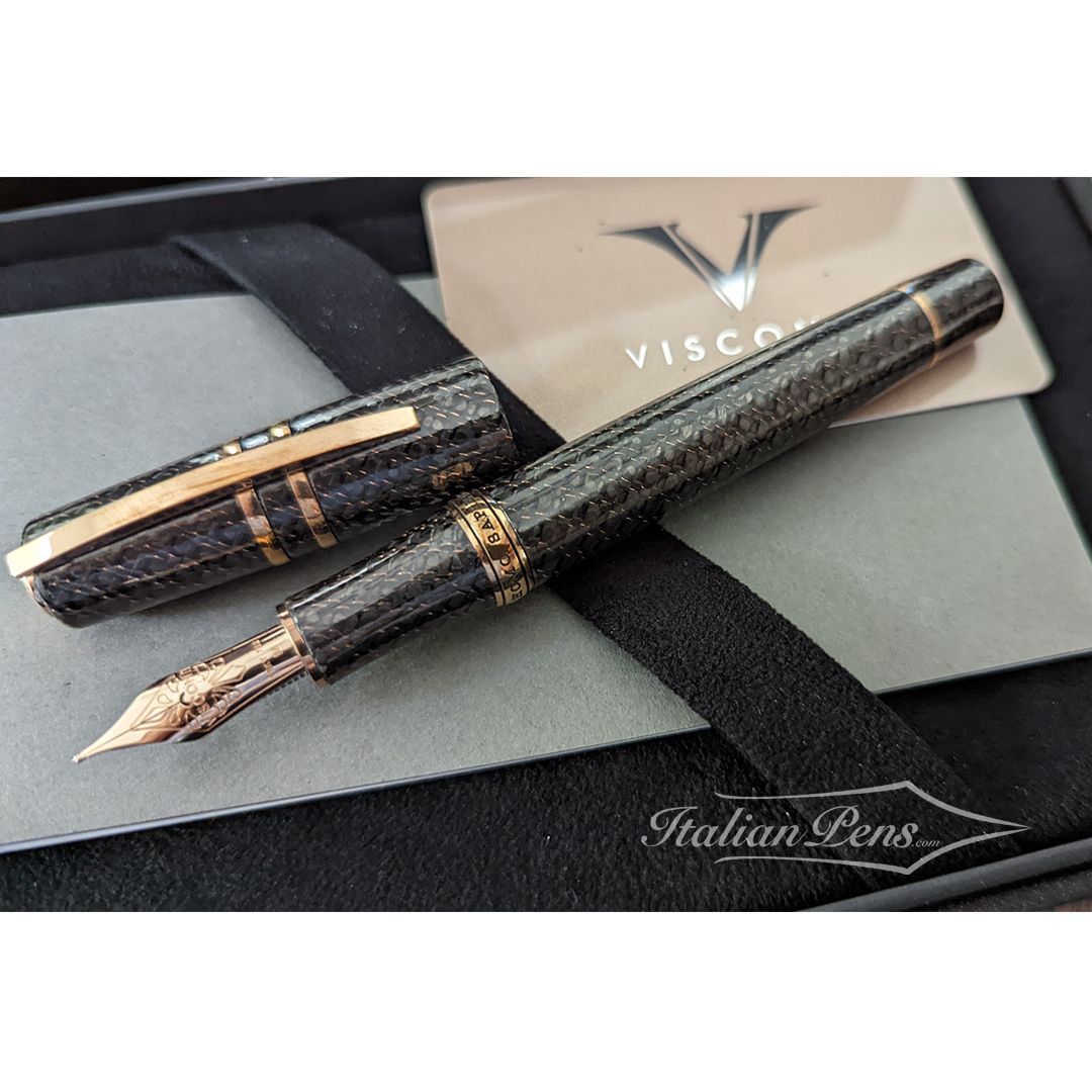 Visconti Homo Sapiens Ember Fountain Pen