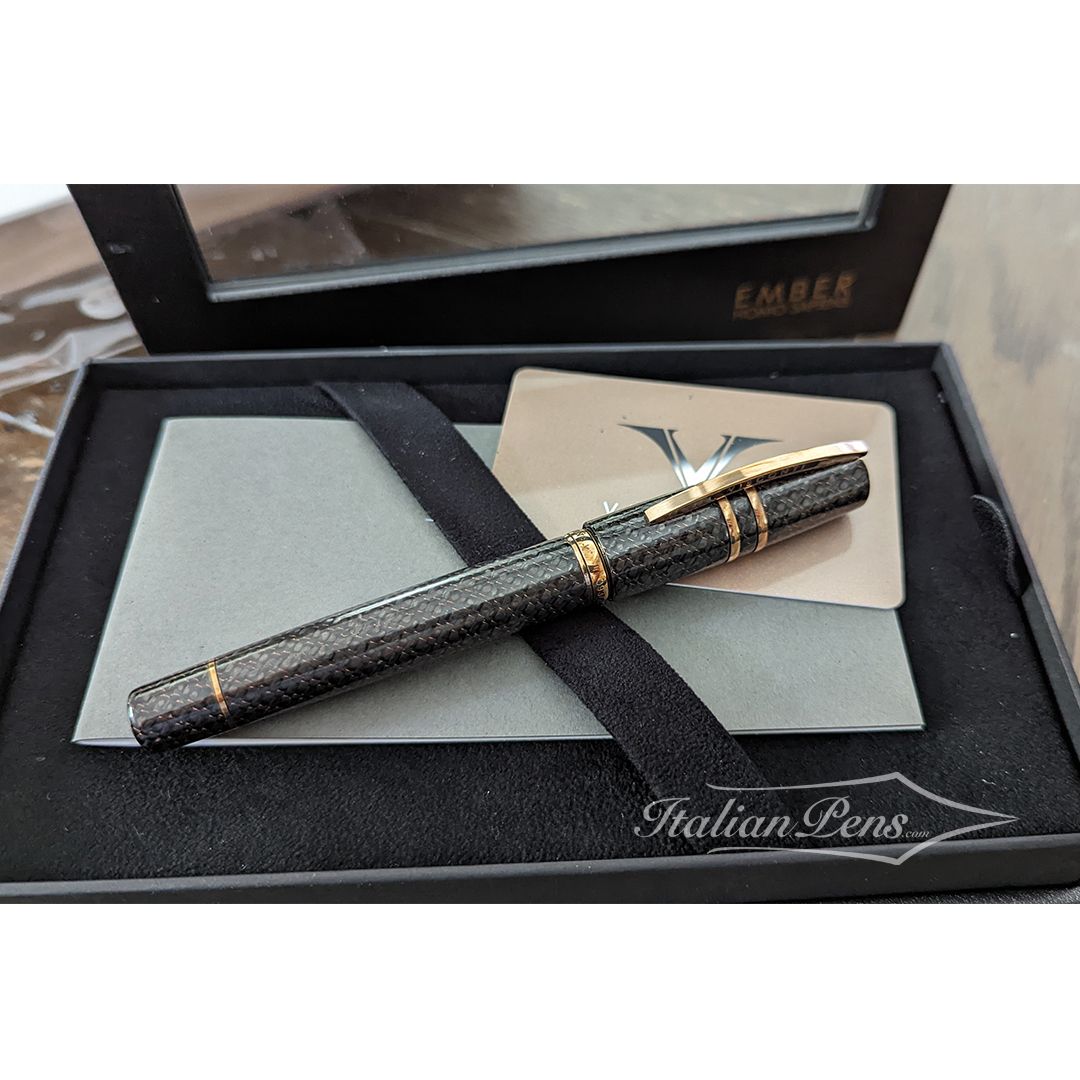 Visconti Homo Sapiens Ember Fountain Pen