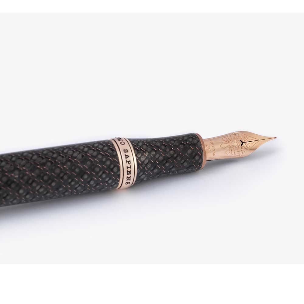 Visconti Homo Sapiens Ember Fountain Pen