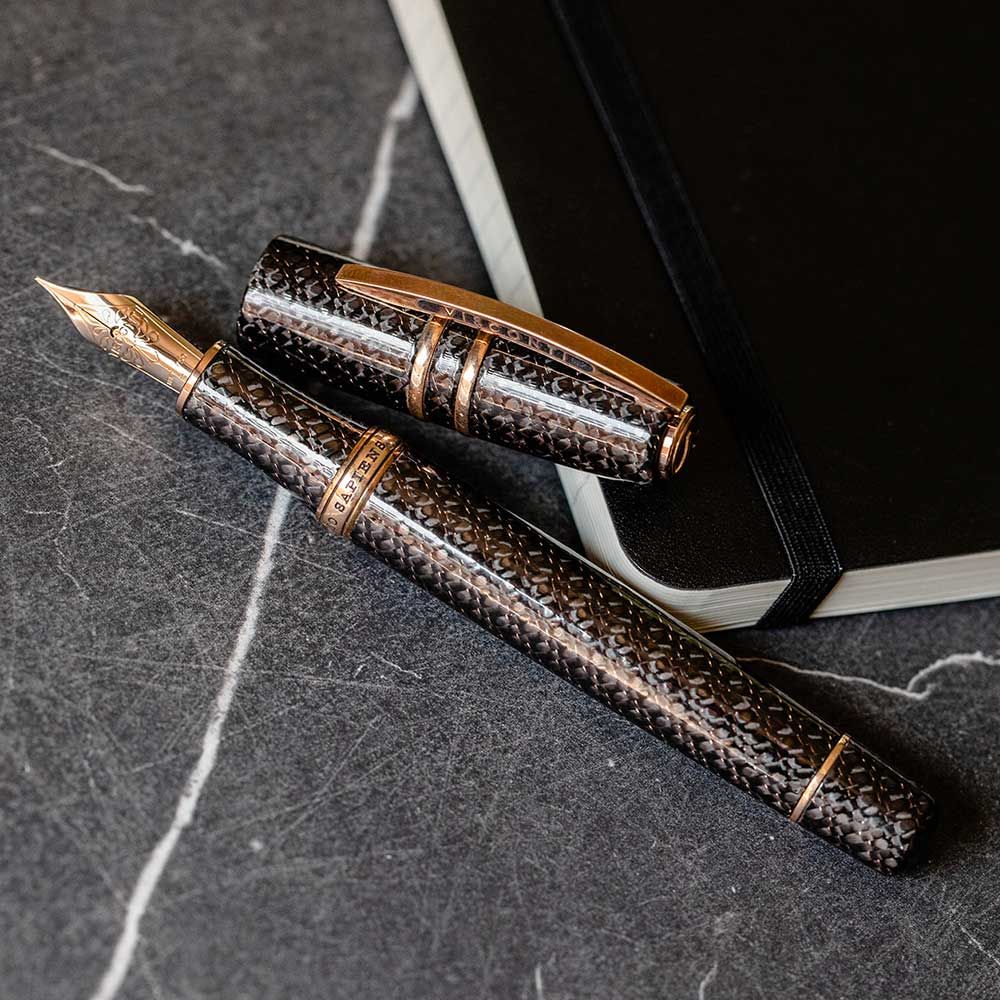 Visconti Homo Sapiens Ember Fountain Pen