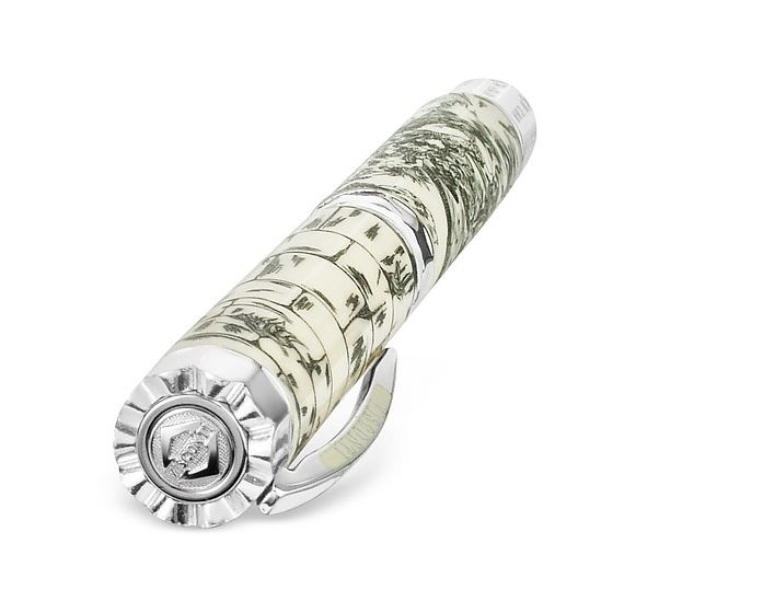 Visconti Jewish Bible Silver Fountain Pen