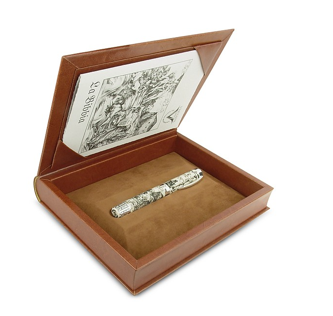 Visconti Jewish Bible Silver Fountain Pen