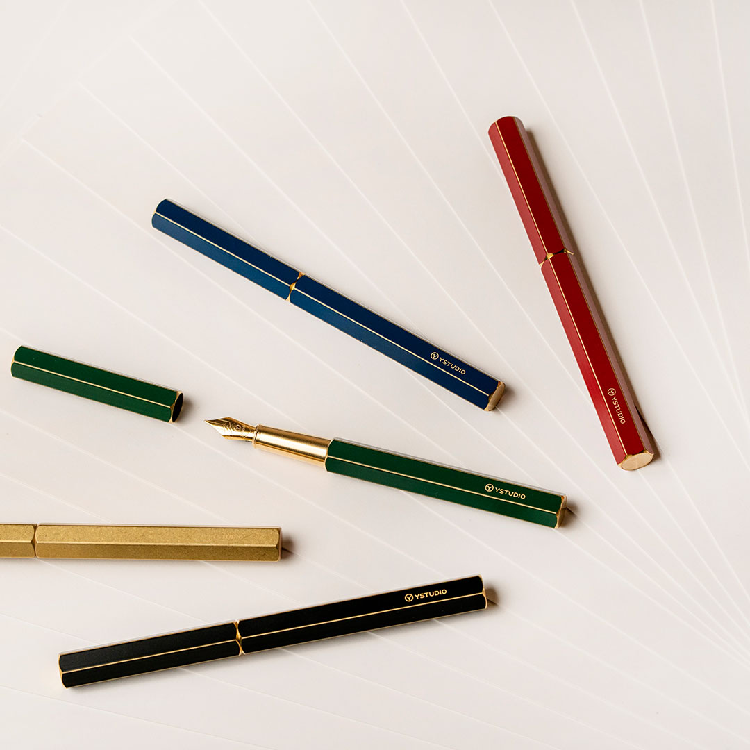 Ystudio The Classic Red Fountain Pen