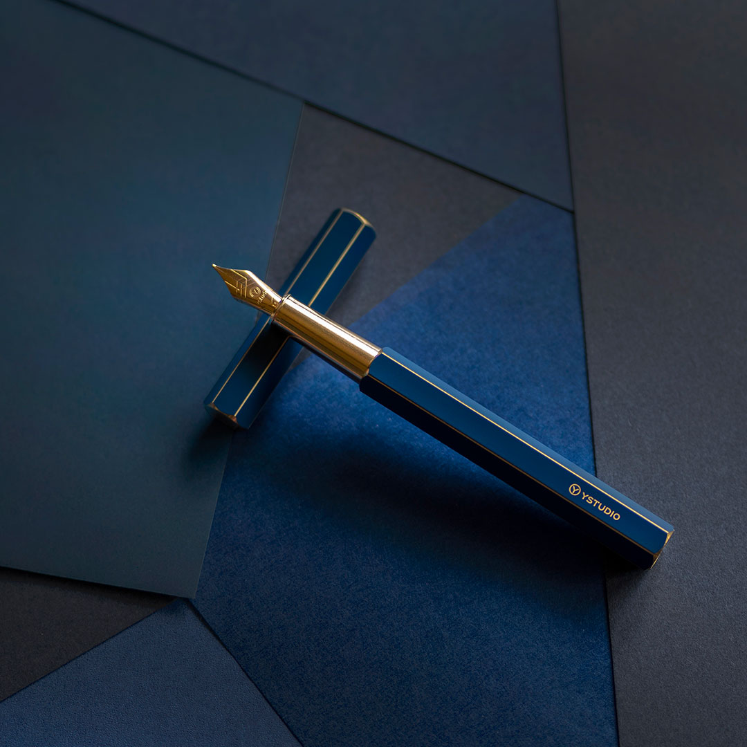 Ystudio The Classic Blue Fountain Pen