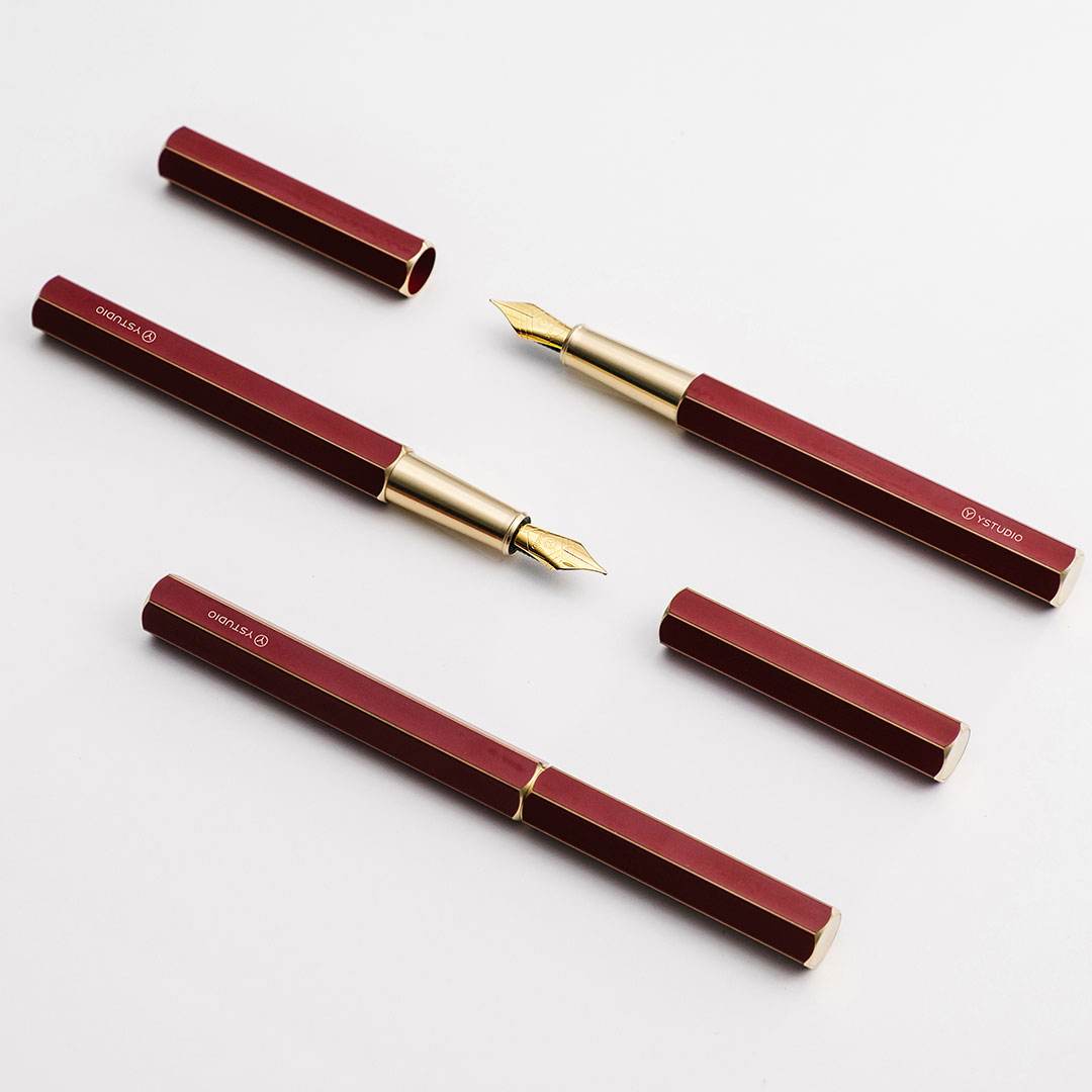 Ystudio The Classic Red Fountain Pen