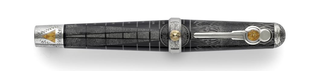 Montegrappa Alchemist Resin & Sterling Silver Fountain Pen