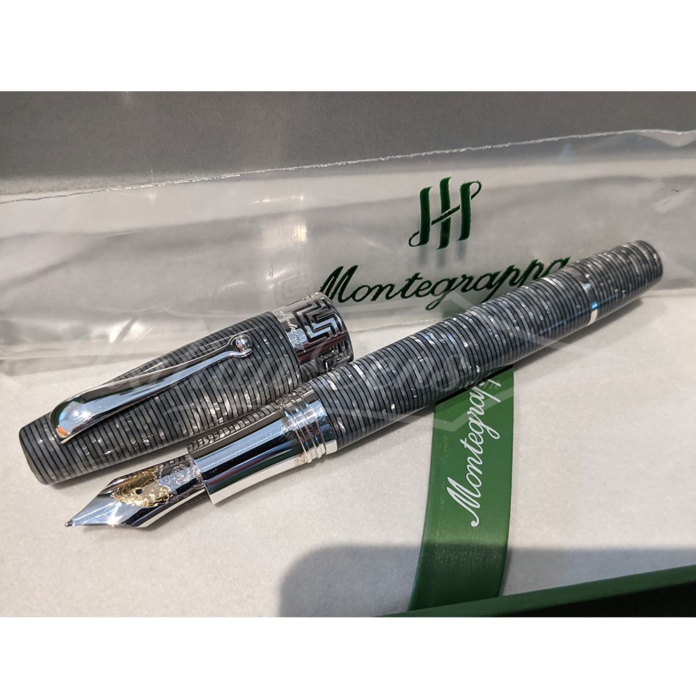 Montegrappa Extra 1930 Shiny Circles Celluloid Limited Edition Fountain Pen