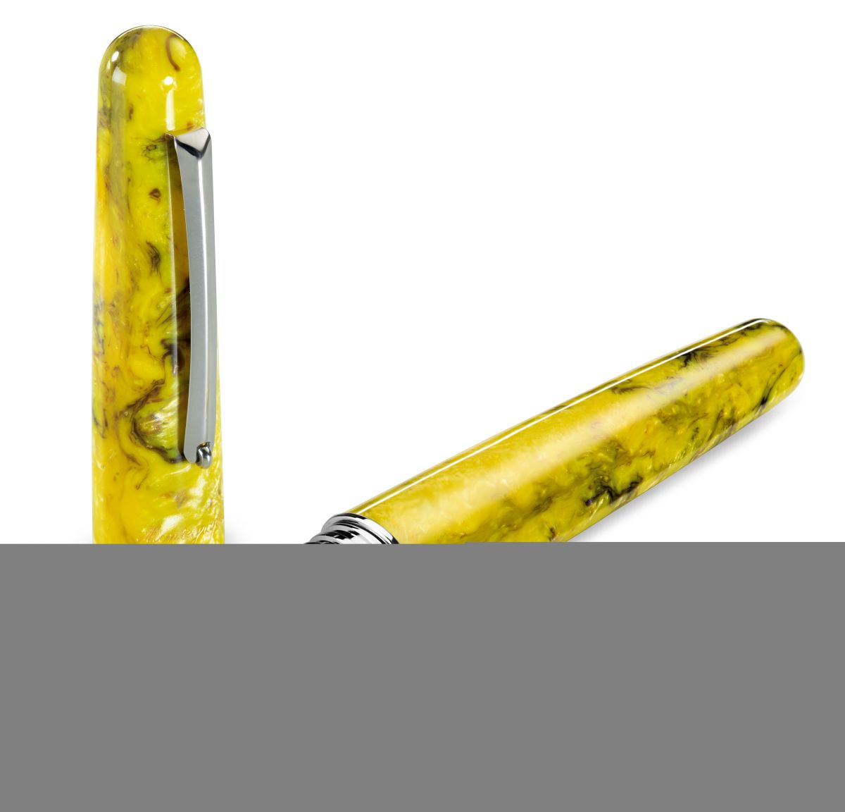 Montegrappa Elmo Fountain Pen, Iris Yellow